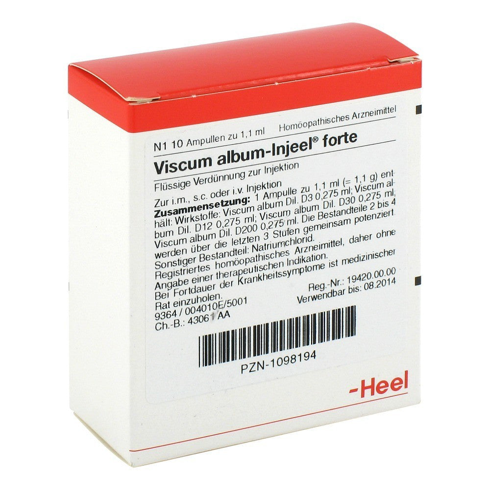 Viscum album Injeel forte - Ampoules – United Remedies