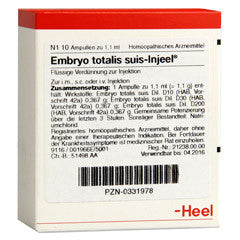 Embryo totalis suis-Injeel Ampoules – United Remedies
