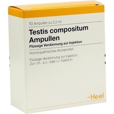 Testis Compositum - 100 Ampoules – United Remedies